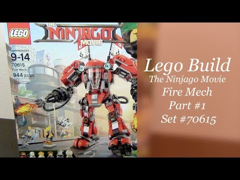 LEGO Build - Ninjago Movie Fire Mech Set #70615 - Part 1