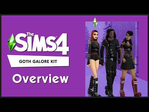 The Sims 4: Goth Galore Overview – Sims Society