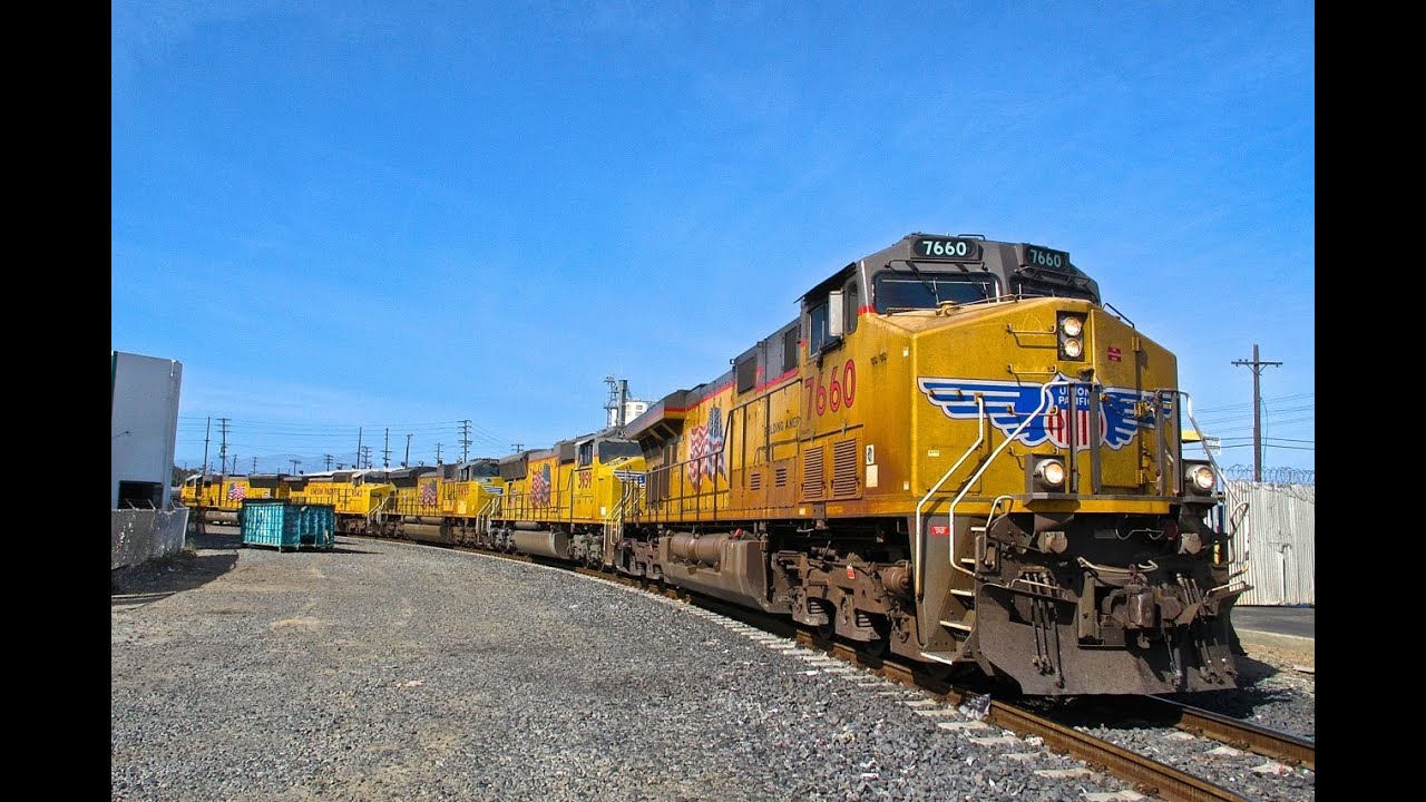 Trains on National Train Day in 2014