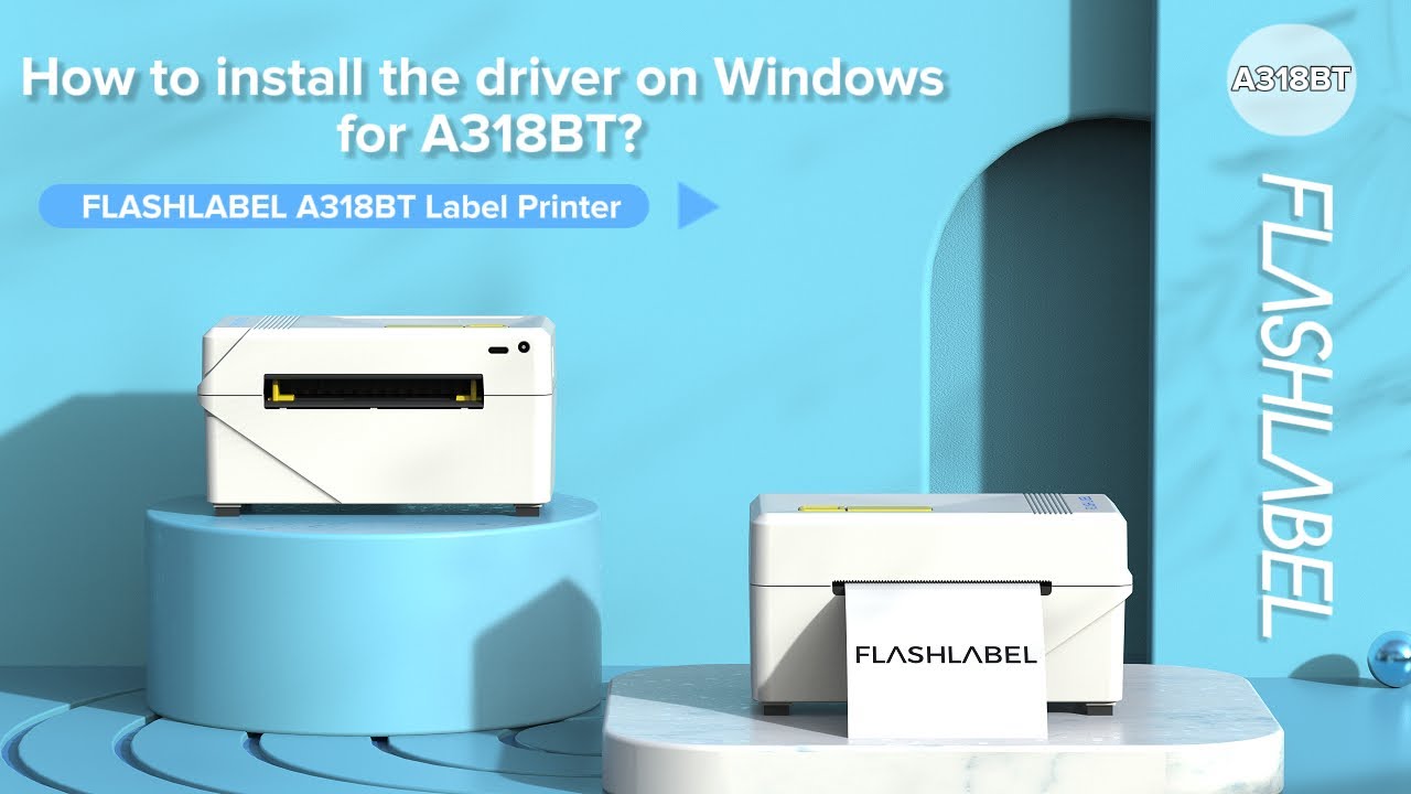 How to install the driver on Windows for A318BT？