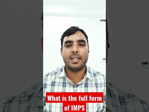 What is the full form of IMPS #youtubeshorts #reelsindia #reels #reelsindia #generalknowledge #fb