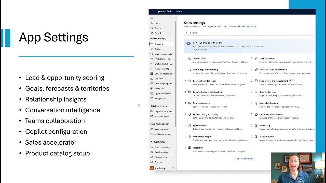 Dynamics 365 Sales: Advanced Settings