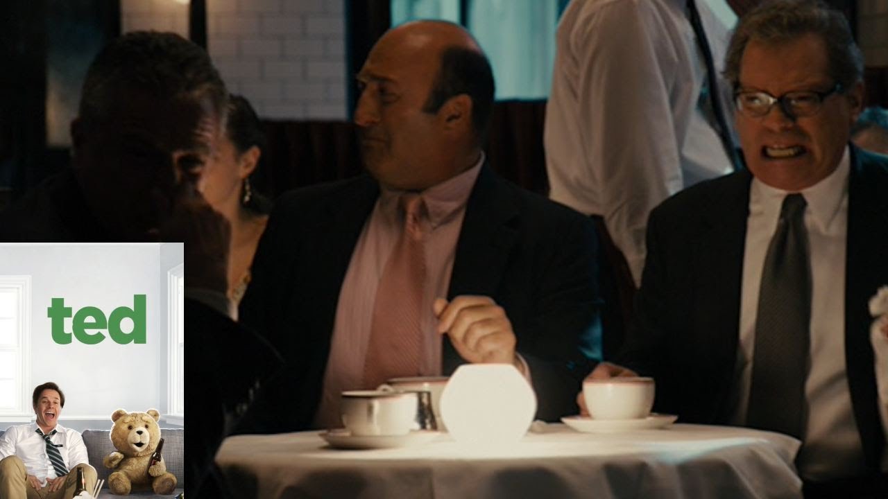 ted restaurant fart scene
