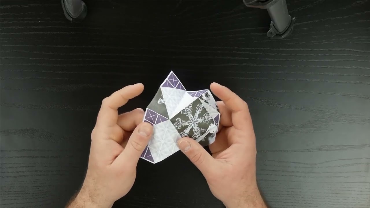 Foldology Origami Puzzles - Solution for #91
