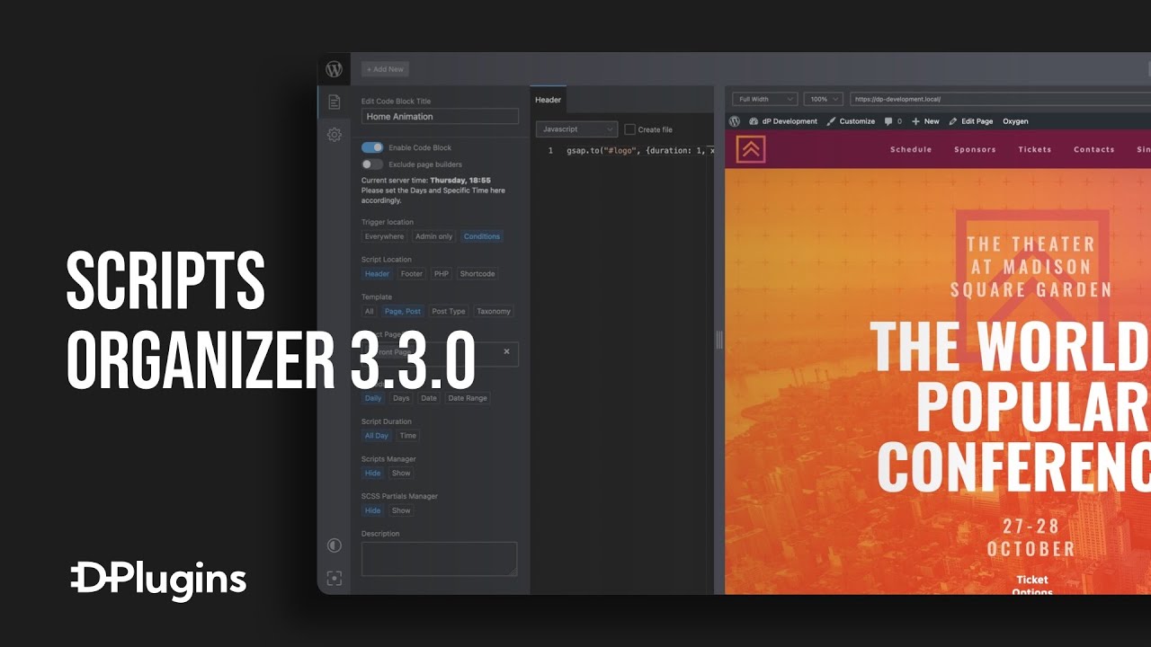 Scripts Organizer 3.3.0