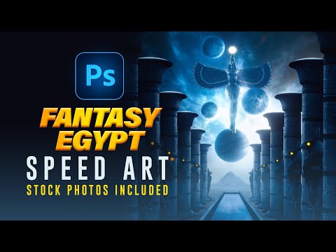 Fantasy Ancient Egypt - Photoshop Speed Art