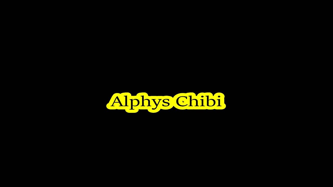 Speed paint Alphys Chibi