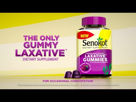 Senokot Gummy Laxatives Commercial