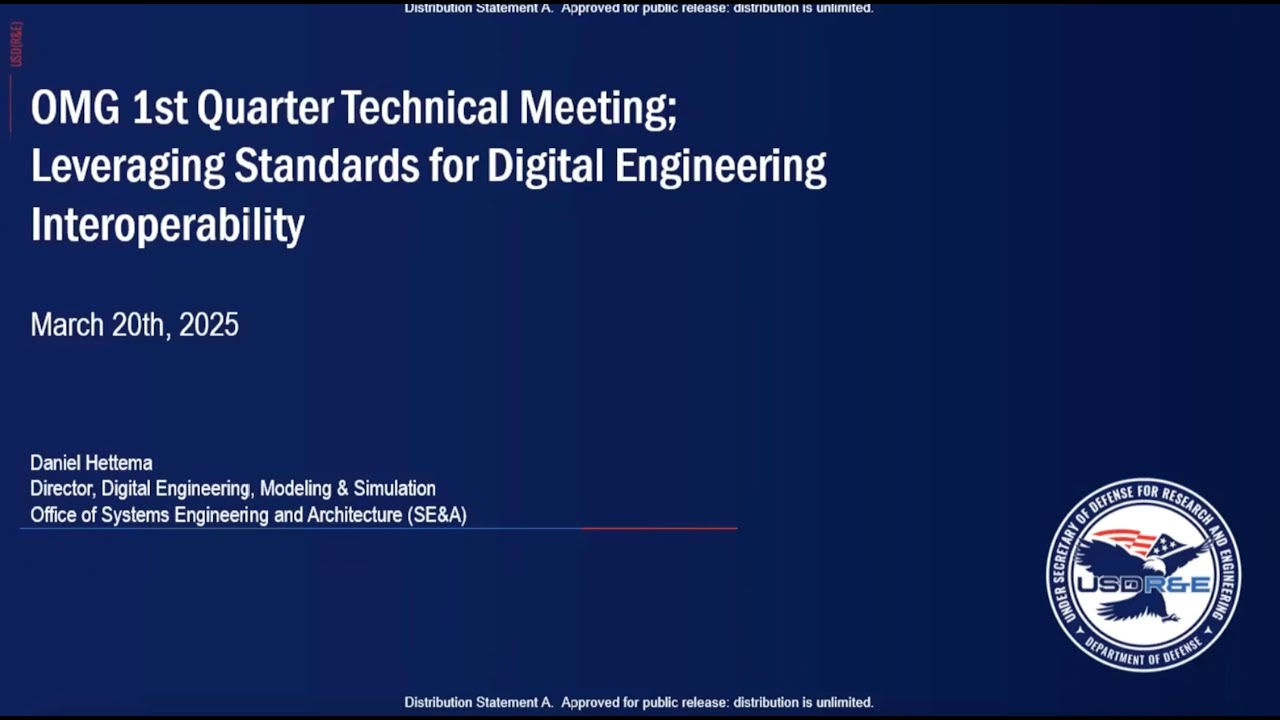 Leveraging Standards for Digital Engineering Interoperability
