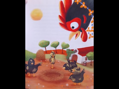 👧Reading "Medio Pollito: The Little Half Chick" a bedtime story time book read aloud by Addy's Nana