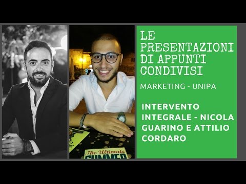 Presentazione di Appunti Condivisi ad "Economia e Amministrazione Aziendale" UNIPA