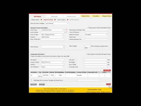 DHL Paperless Trade Demo