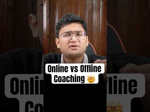 Offline vs Online Coaching 🤯 #jee2025 #jeemains