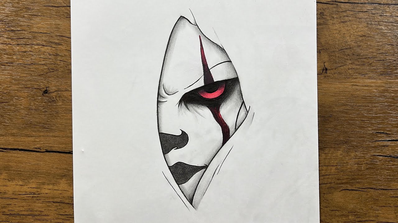 Scary Pennywise Drawing Tutorial | Horror Movie Art