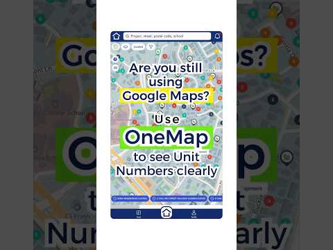 Use OneMap to see Unit Numbers #sghomes #sg #singaporeproperty #singapore