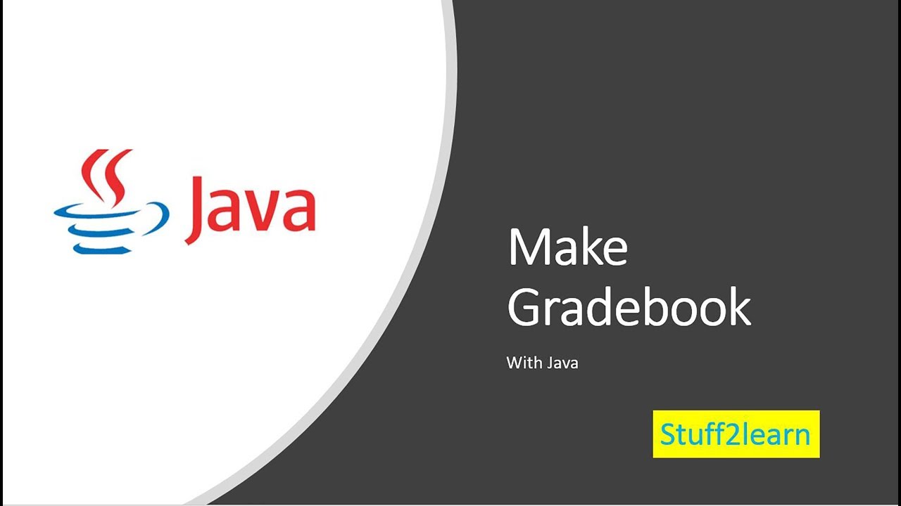 Design a gradebook with Java, Complete code. Java Project Collection.