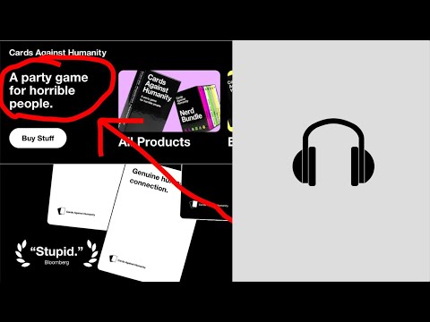 Cards Against Humanity Review - Analyzing the Culture of our Rulers