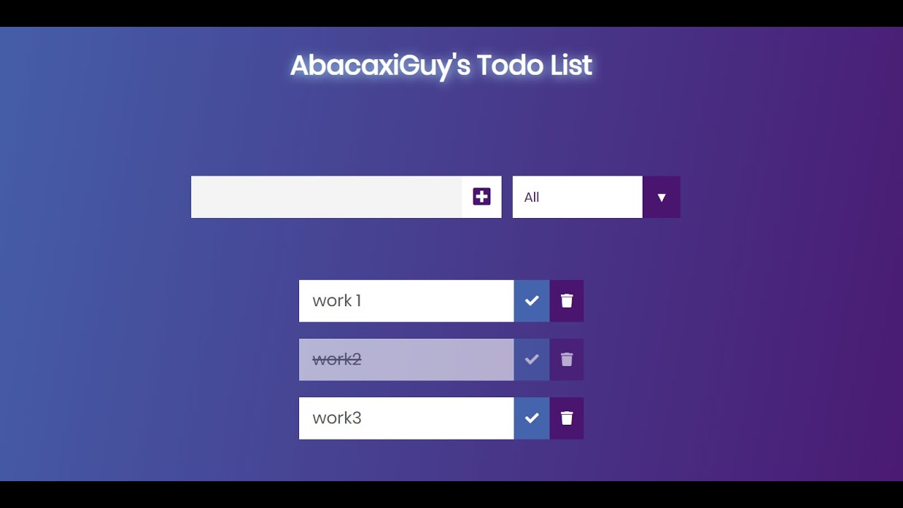 ToDo List In JavaScript With Source Code | Source Code & Projects