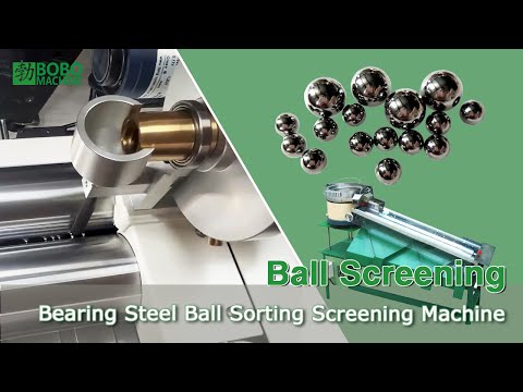 High Precision Steel Ball Screening Machine 1 Micron Accuracy