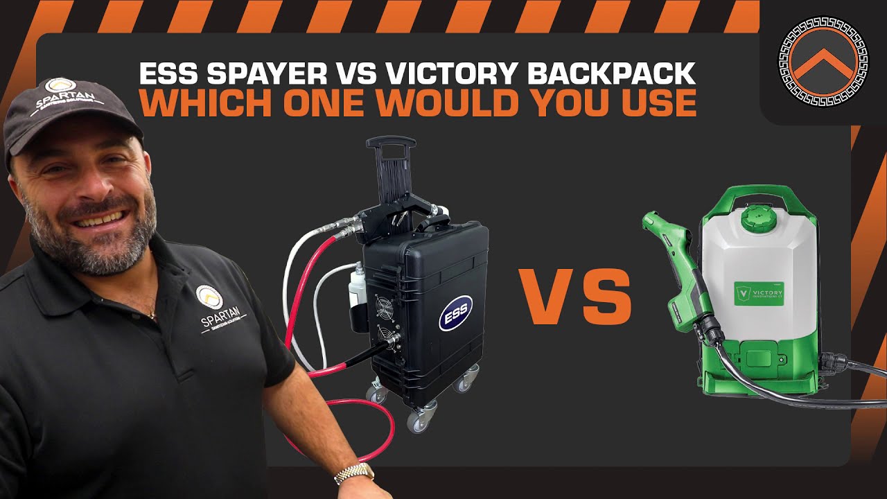 Victory Backpack vs ESS Electrostatic Sprayer