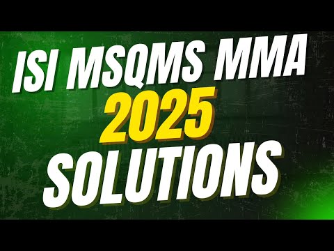 🔥 ISI MSQMS MMA 2025 Solutions Unlocked! Boost Your Prep Now! #ISIMSQMS #MMA2025 #MathPrep