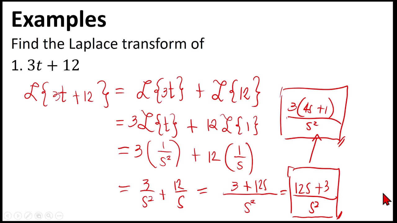 Practice Problems on Laplace Transform