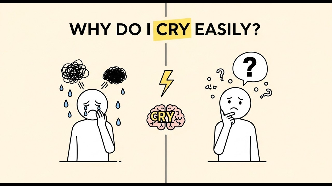 Why do some people cry so easily… even over small things?