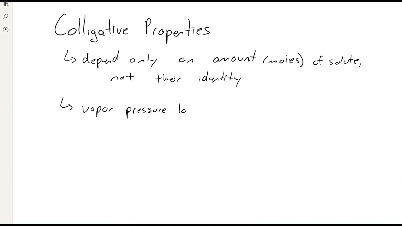 CHEM101 12 9 Colligative Properties