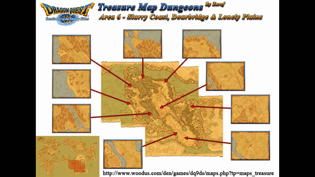 Dragon Quest IX Every Grotto Location
