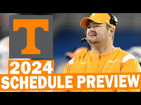 Tennessee 2024 Schedule Breakdown