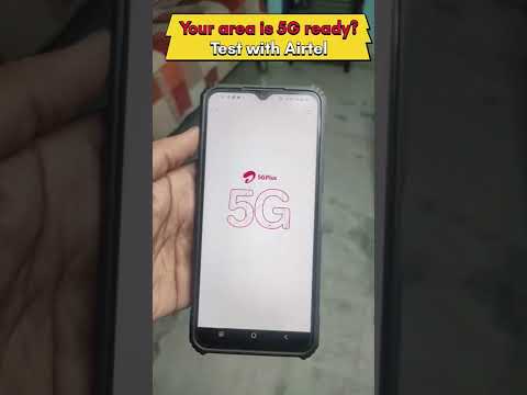 Test your area is 5G ready or not - With Airtel 5G #airtel #5g #smartphone #video #android