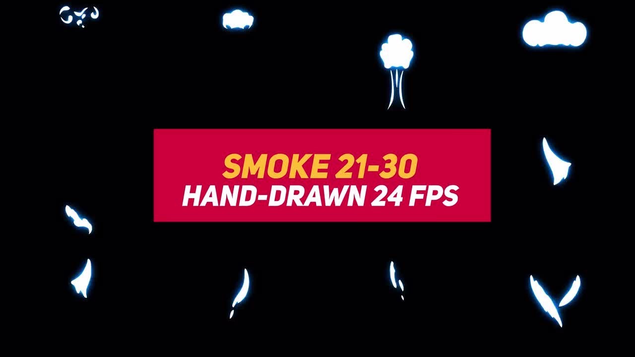 Liquid Elements Smoke 21-30 After Effects Templates