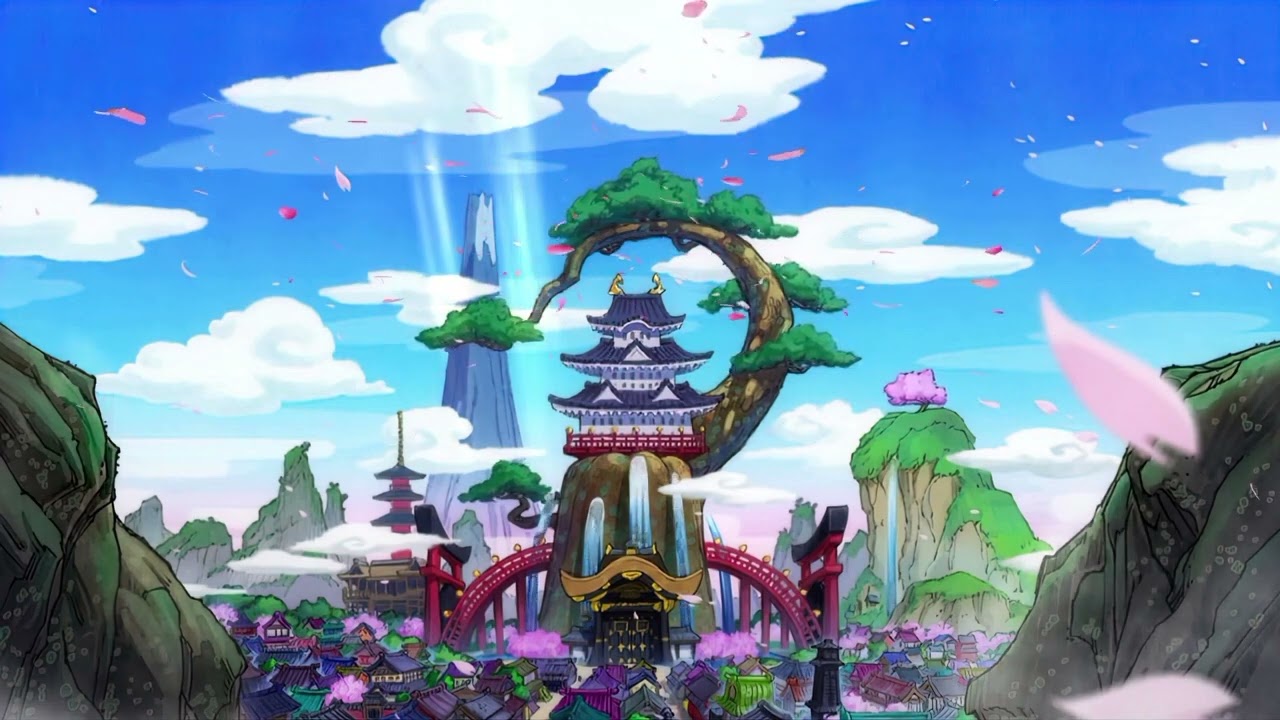 One Piece Wano Kuni Live Wallpaper 4k60fps