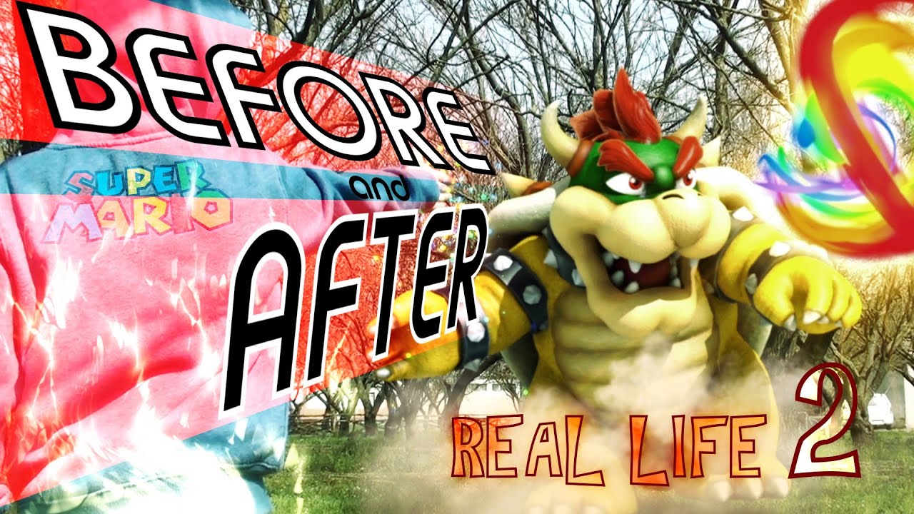 Super Mario REAL LIFE 2 - Before and After - PixelBoom
