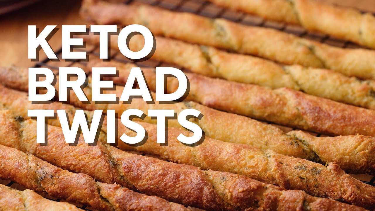 1-Min Recipe • Keto bread twists