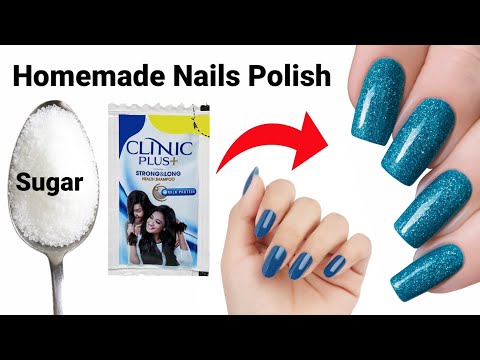 How to make Nail Polish with Shampoo/How to make Nail Polish/ DIY Nail polish tutorial/making nail