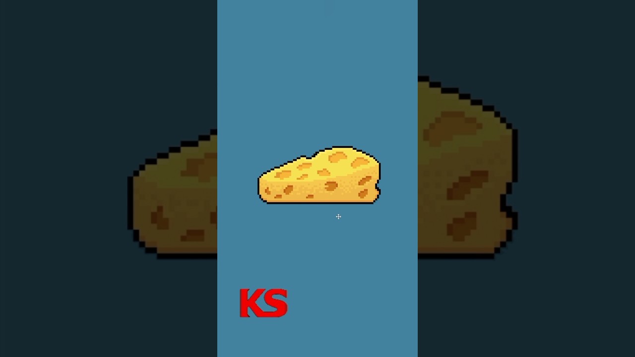 Drawing Cheese #pixelart