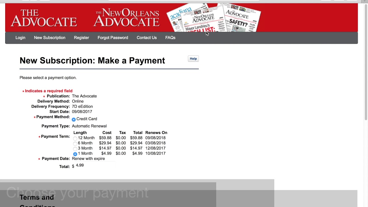 How to Subscribe to the e-Edition