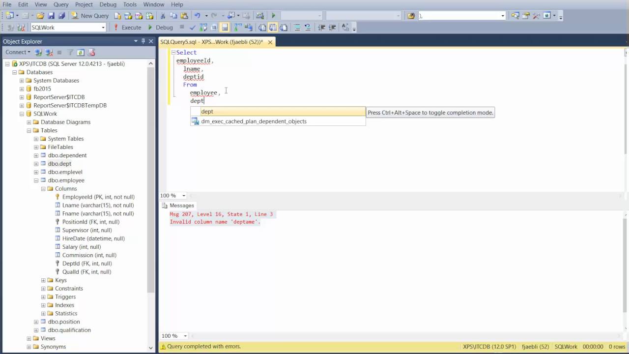 SQL Tip #7: How to debug your SQL