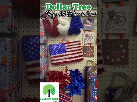 DOLLAR TREE | 🇺🇸July 4th Decorations • Party Supplies • Patriotic decor 🇺🇸