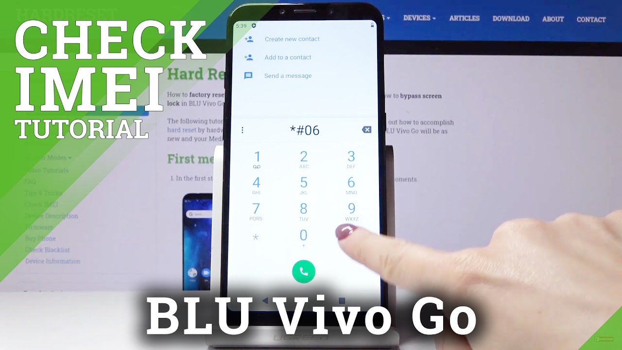 How to Check IMEI / SN in BLU Vivo Go – Device Specification
