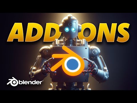 The Only 5 FREE Blender Add-ons You Need!