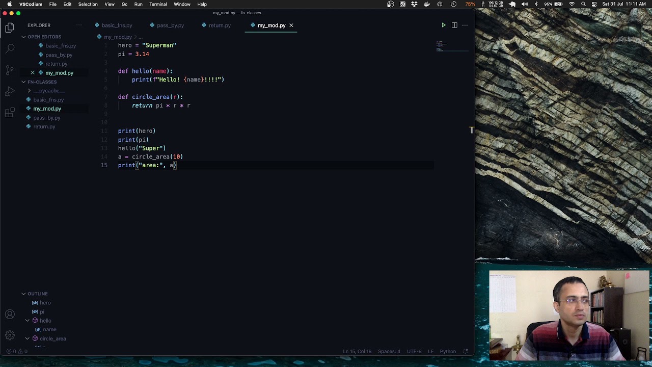 Pykidz! Learn Python - Session 8.11 - Modules - Executing a module as a script