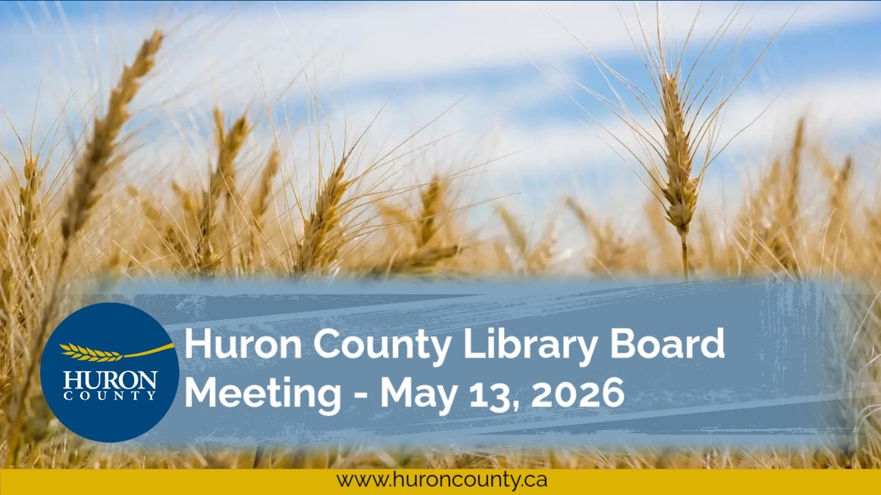 Huron County - Library Board Meeting - May 13, 2026