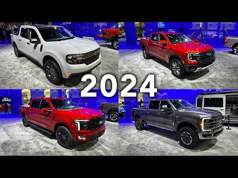 Every 2024 Ford Truck Model in One Place (LA Auto Show!)