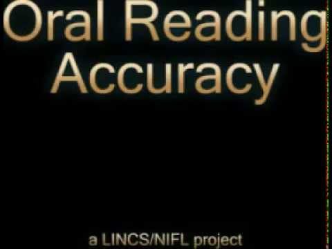 Oral Reading Accuracy