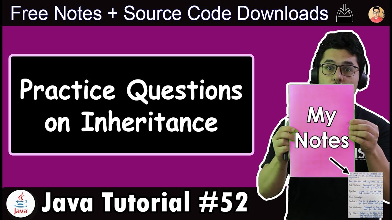 Java Tutorial: Exercise & Practice Questions on Inheritance