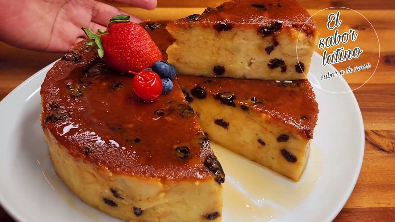 🔴How to make Bread Pudding 💕Homemade, Easy and Delicious - The Latin Flavor