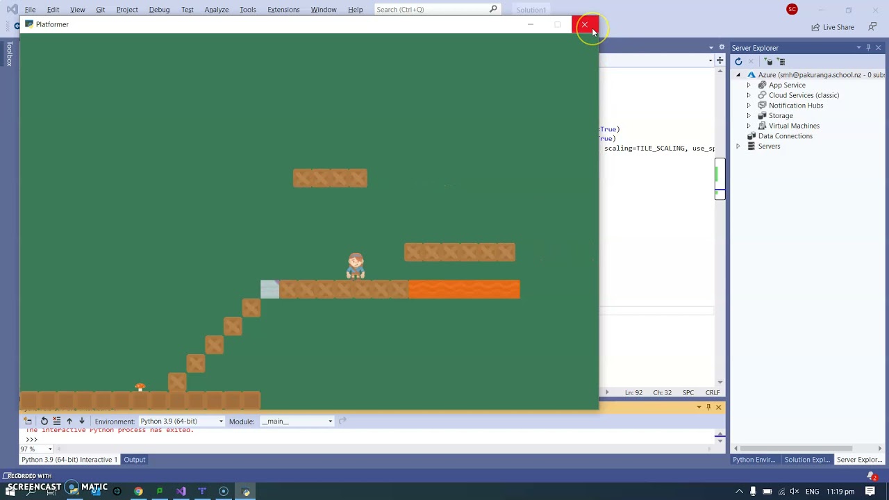 Python Arcade - moving platforms using Tiled
