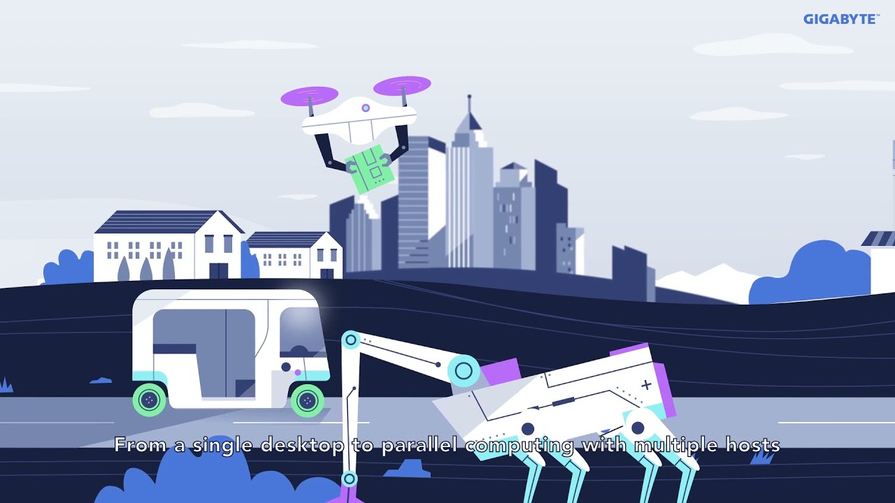 GIGABYTE’s servers provide flexibility in selecting high performance computing systems